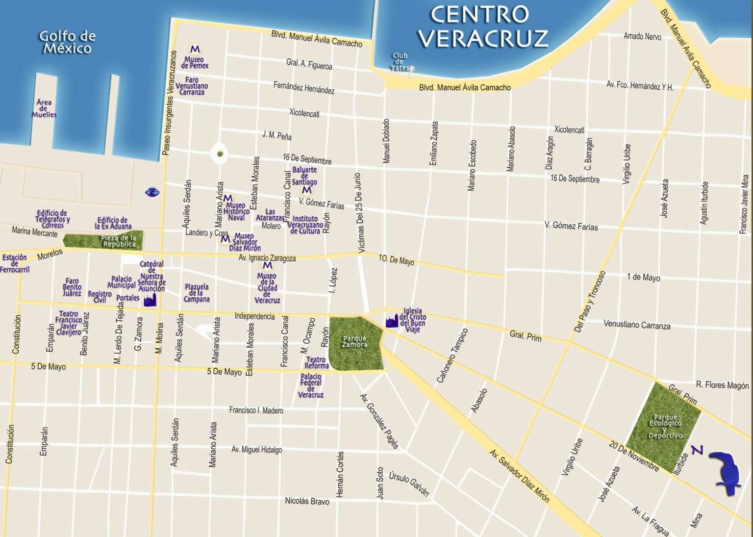 Mapas de Veracruz - Destinos México