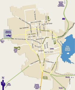 Mapas de Hermosillo - Destinos México